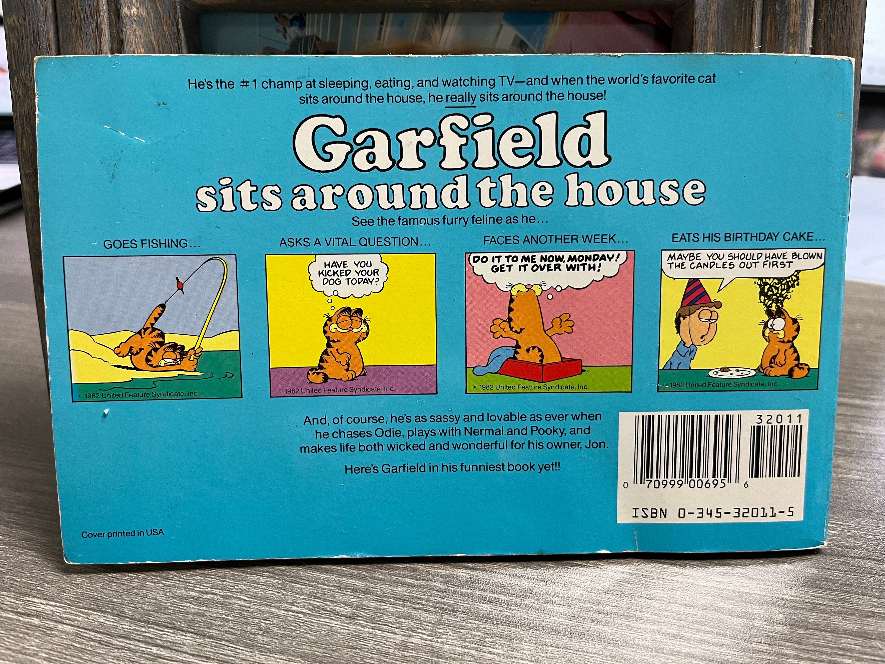 Garfield Books 1980s Vintage Books You Choose by Jim Davis Vol 1 Vol 7 ...