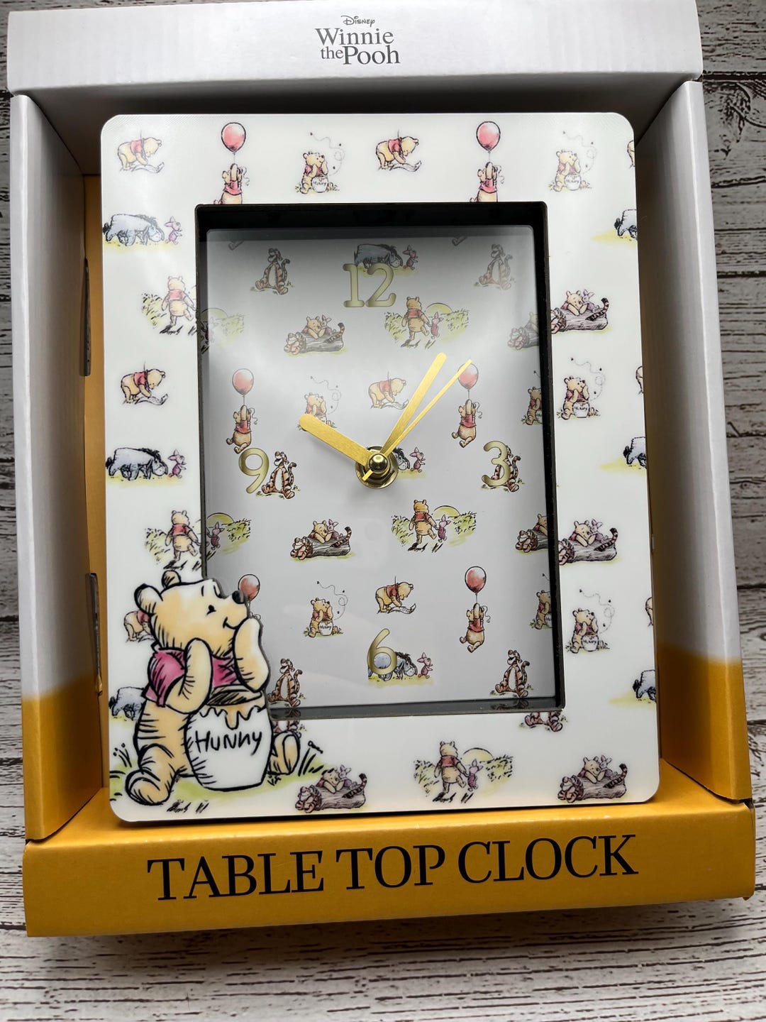 Vintage Winnie the Pooh Table Clock, Disney Character Decor - Etsy