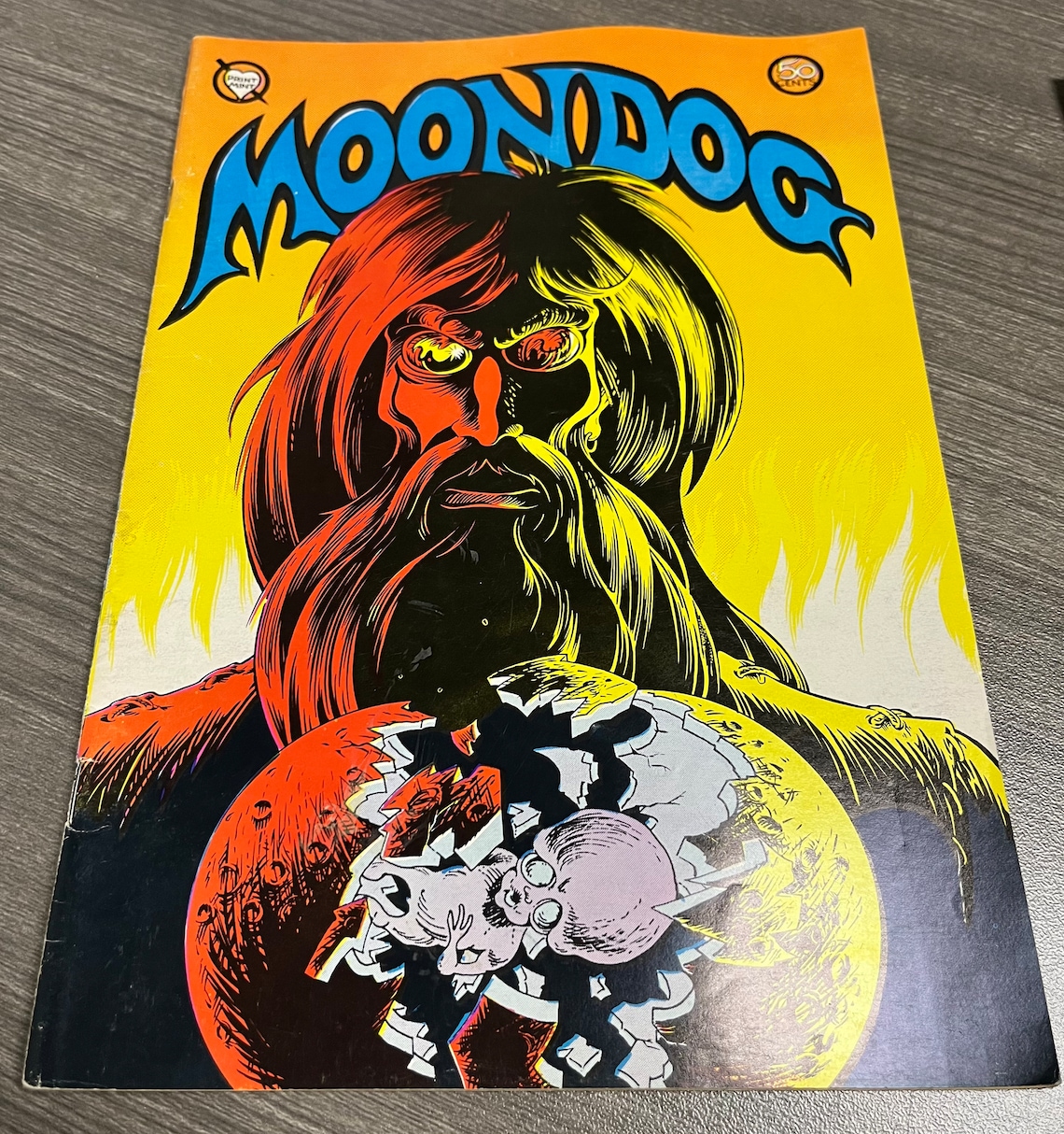 Moon Dog and Skull Underground Comic Books Vintage Comic Books You ...