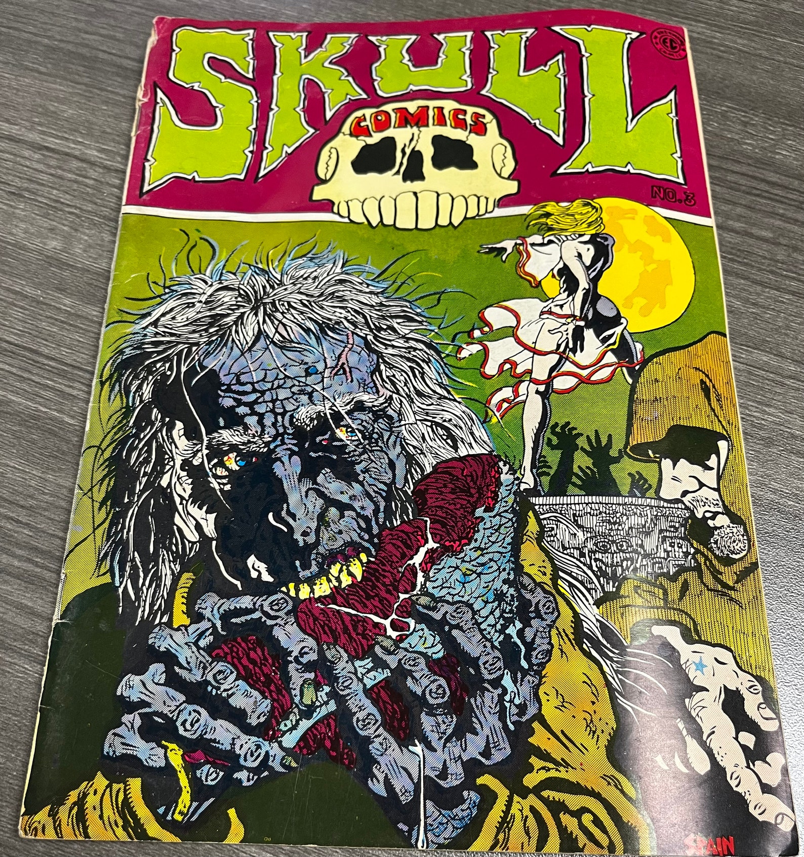 Moon Dog and Skull Underground Comic Books Vintage Comic Books You ...