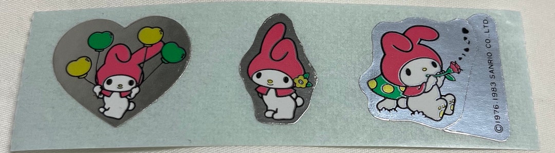 Sanrio 1976 1983 Vintage Stickers you Choose Rare Little Twin Stars My ...