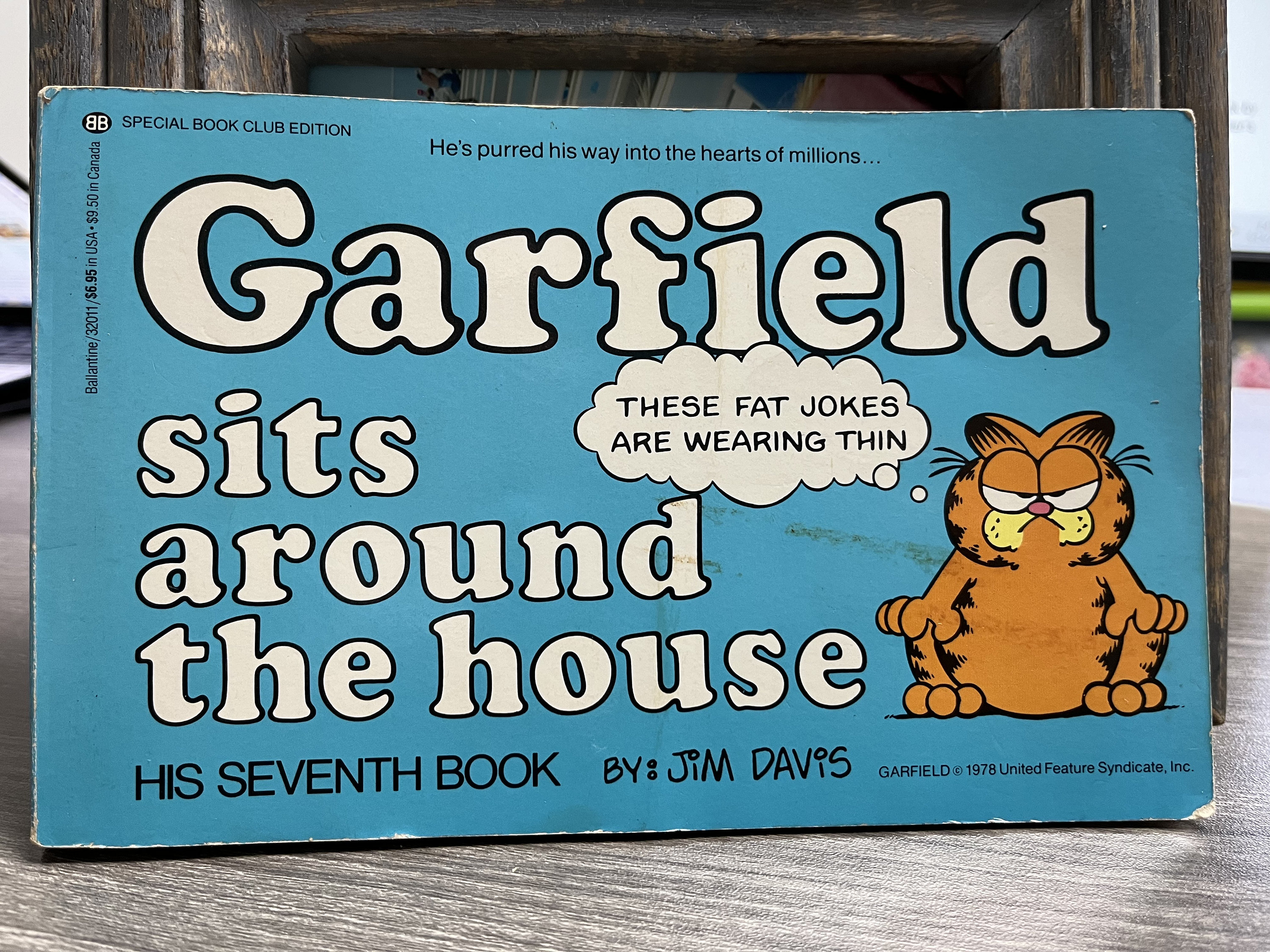 Garfield Books 1980s Vintage Books You Choose by Jim Davis Vol 1 Vol 7 ...