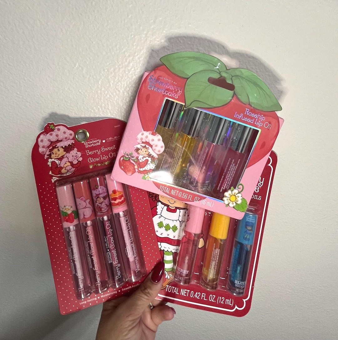 Strawberry Shortcake Lip Gloss Box Sets You Choose Lip Oils Glow Lips ...