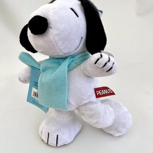 Snoopy Ice Skating Plush Works Collectors Vintage Toys Stuffed Animal ...