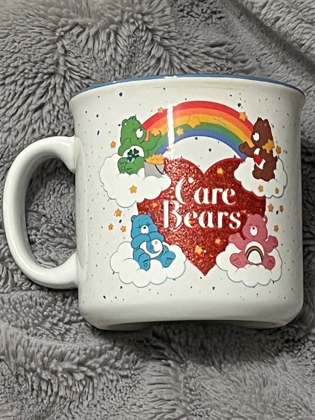 Care Bears Mug Coffee Cup Official Care Bears Trademark Cup Rainbow ...