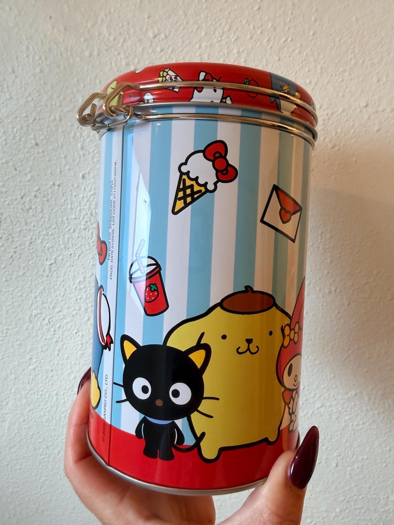 Sanrio Hello Kitty & Friends Tin Container, Salt and Pepper Shakers ...