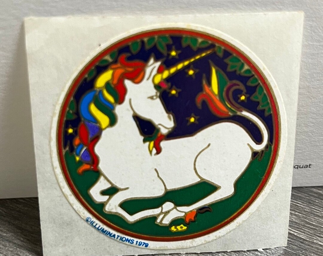 Vintage Illuminations Stickers 1980s Rare Finds - Etsy