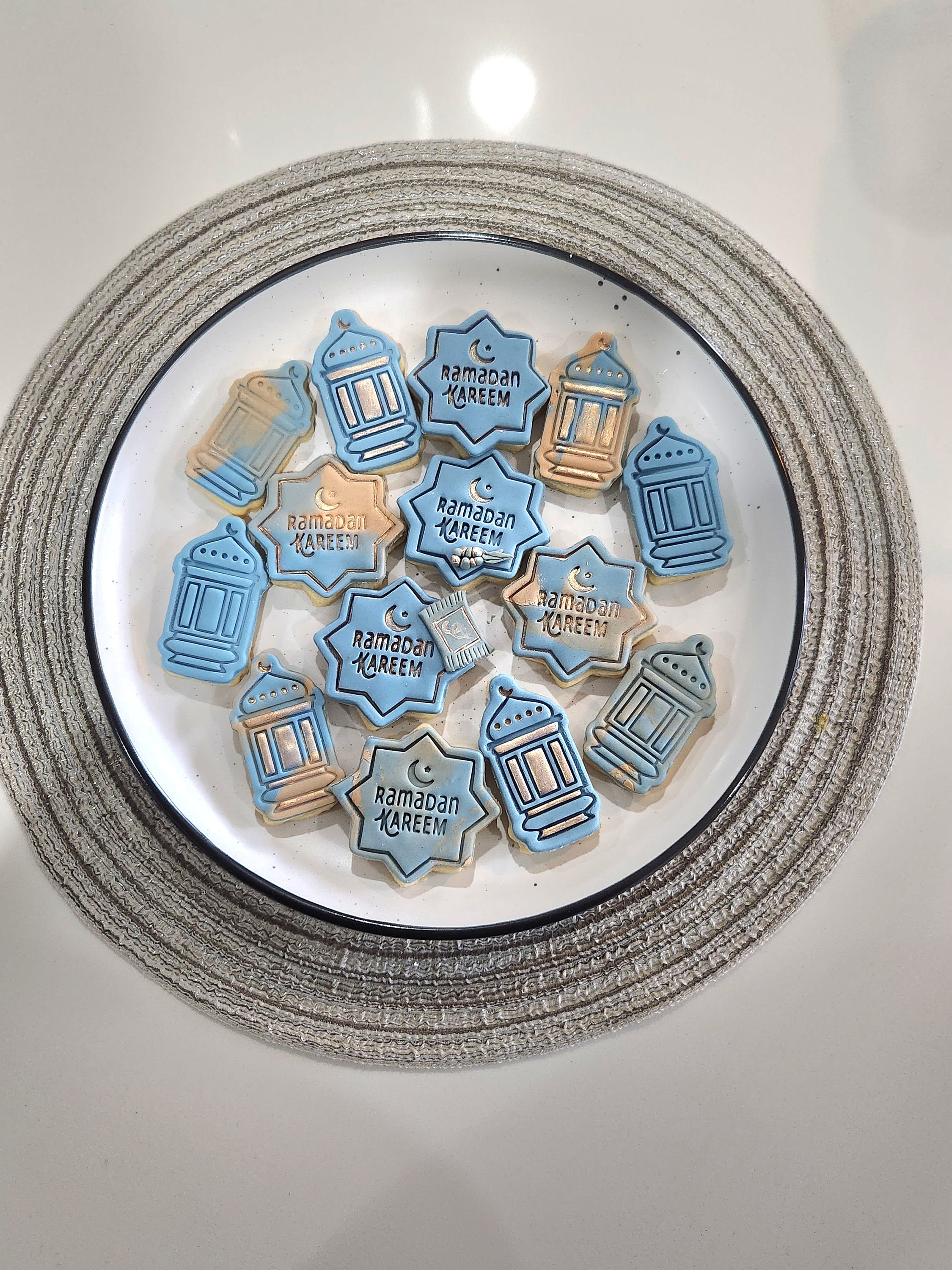 Custom Ramadan Fondant Cookies, Ramadan Gift, Eid Gift, Eid Cookies ...