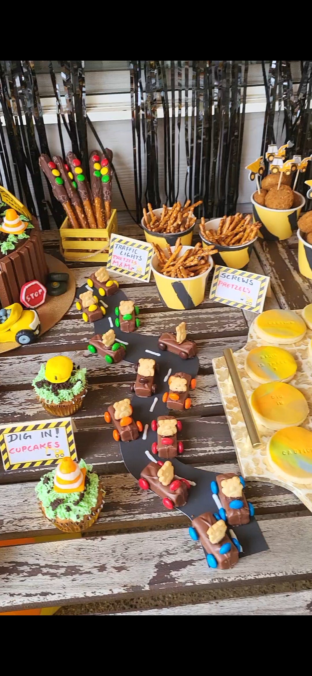 Digger Fondant Cake Topper, Excavator Topper, Dump Truck Topper ...