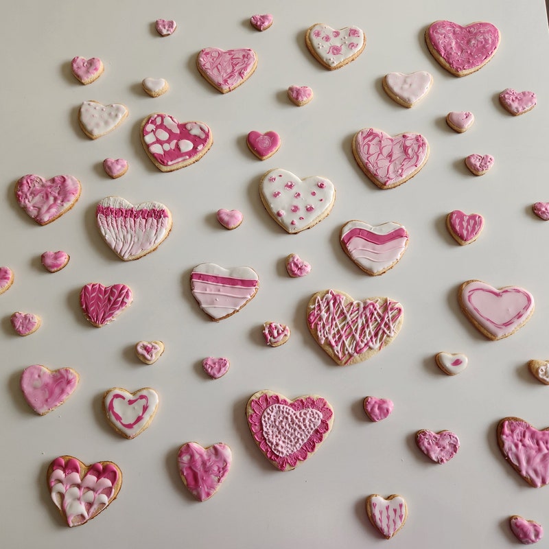 Heart Wedding Cookie - Etsy