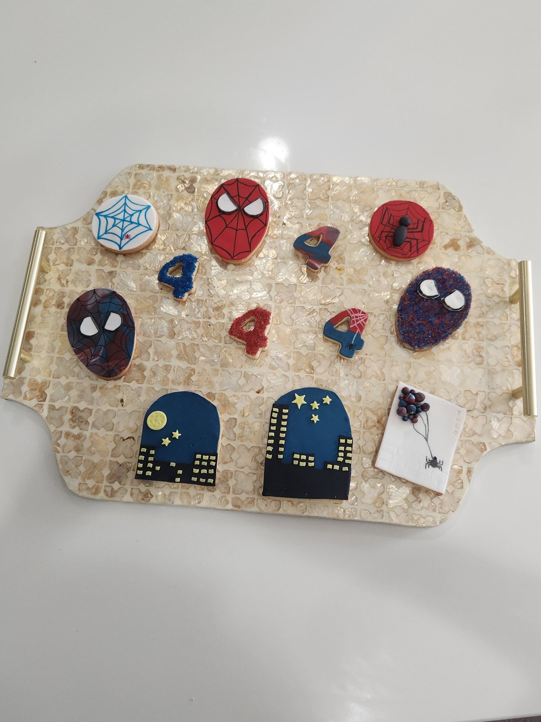 Spiderman Cookies, Spidey Cookies, Number Cookies, Spiderman Birthday ...