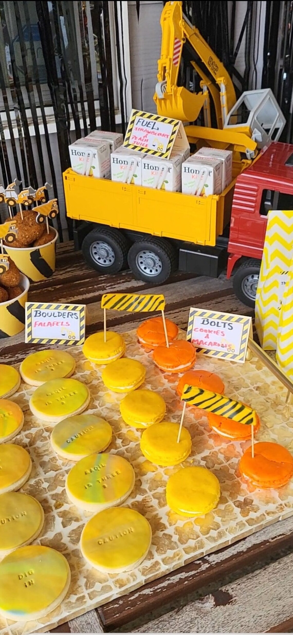 Digger Fondant Cake Topper, Excavator Topper, Dump Truck Topper ...