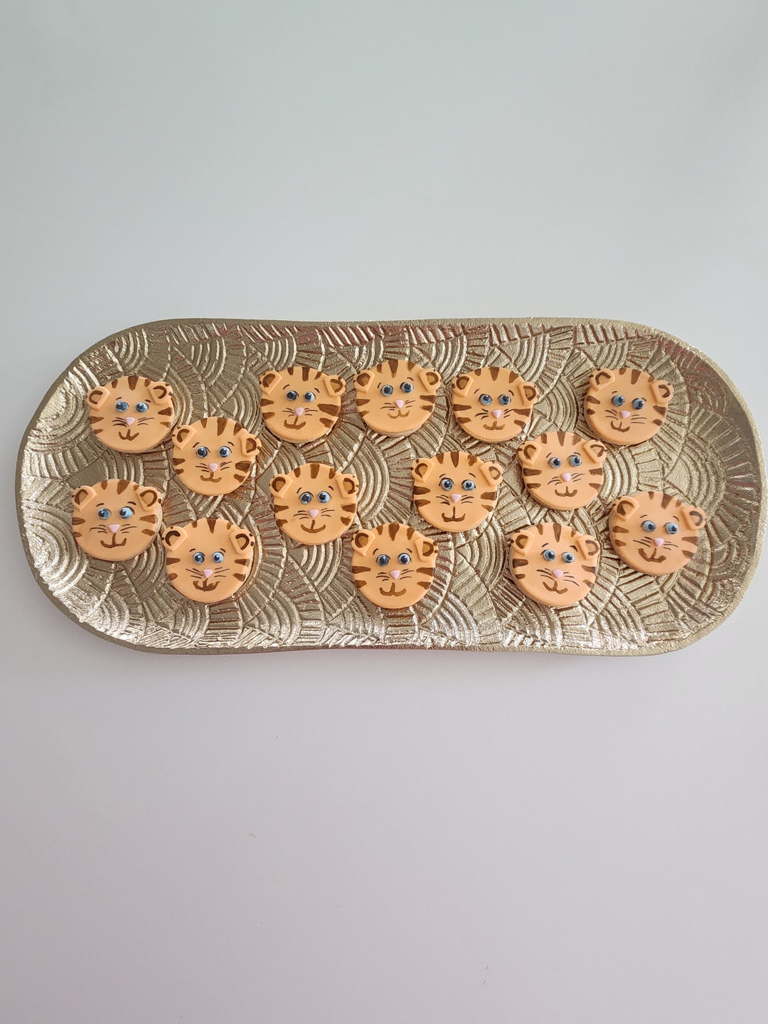 Tiger Cookies, Baby Tiger Face Cookies, Daniel Tiger Cookies, Tiger ...