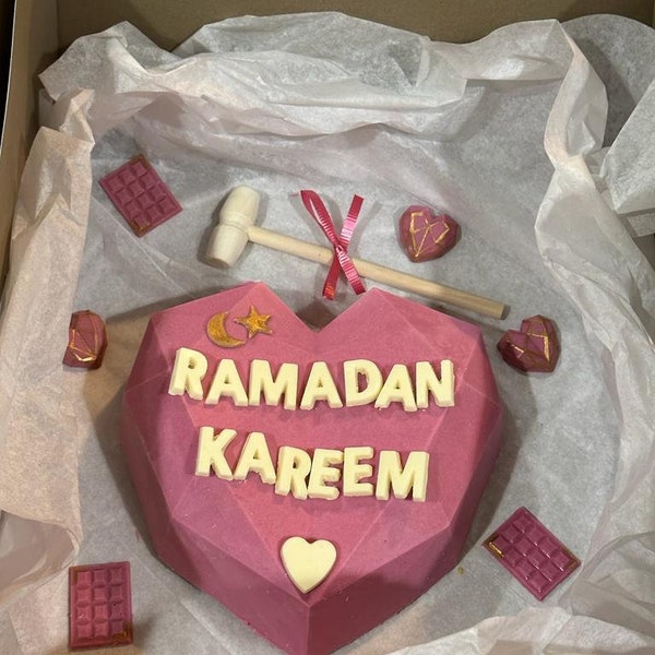 Chocolate Breakable Heart - Etsy