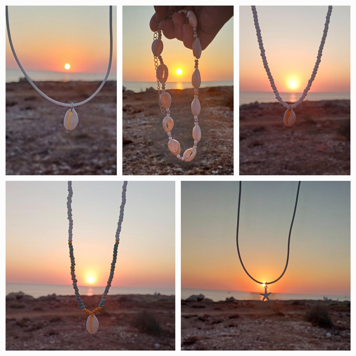 Small Beachy Mystery Jewellery Pack, All Handmade Items, Bracelet ...