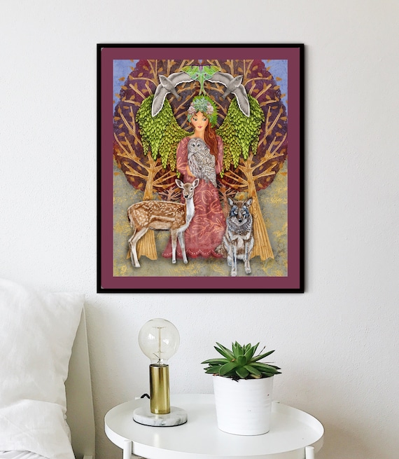Bohemian Goddess Art Goddess Art Prints – DesignBohemian