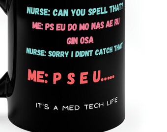 LAB TECH COFFEE Mug Fun Lab Tech Giftmedical Lab Scientist - Etsy