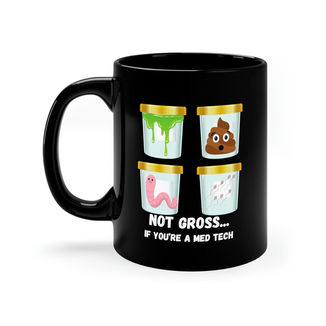 Funny Med Tech Mug: Microbiology Lab Gift - Etsy