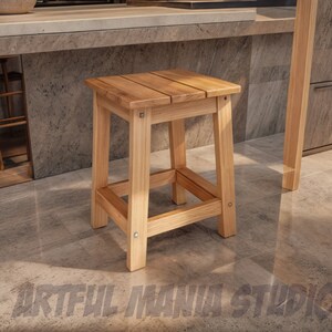 Bar Stool Plan | Woodworking Plans | Wooden Bar Stool | Height Chair ...