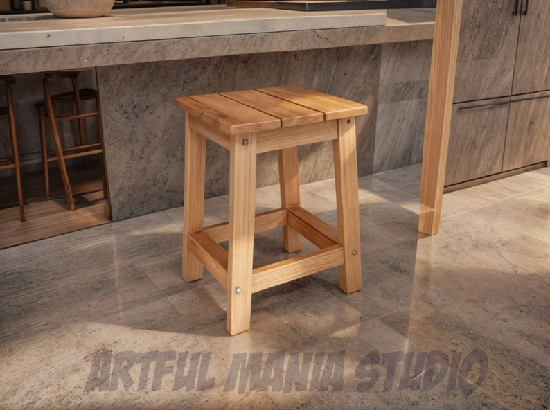 Bar Stool Plan | Woodworking Plans | Wooden Bar Stool | Height Chair ...