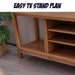 Easy-to-build TV Stand DIY Plan (digital Download) - Etsy