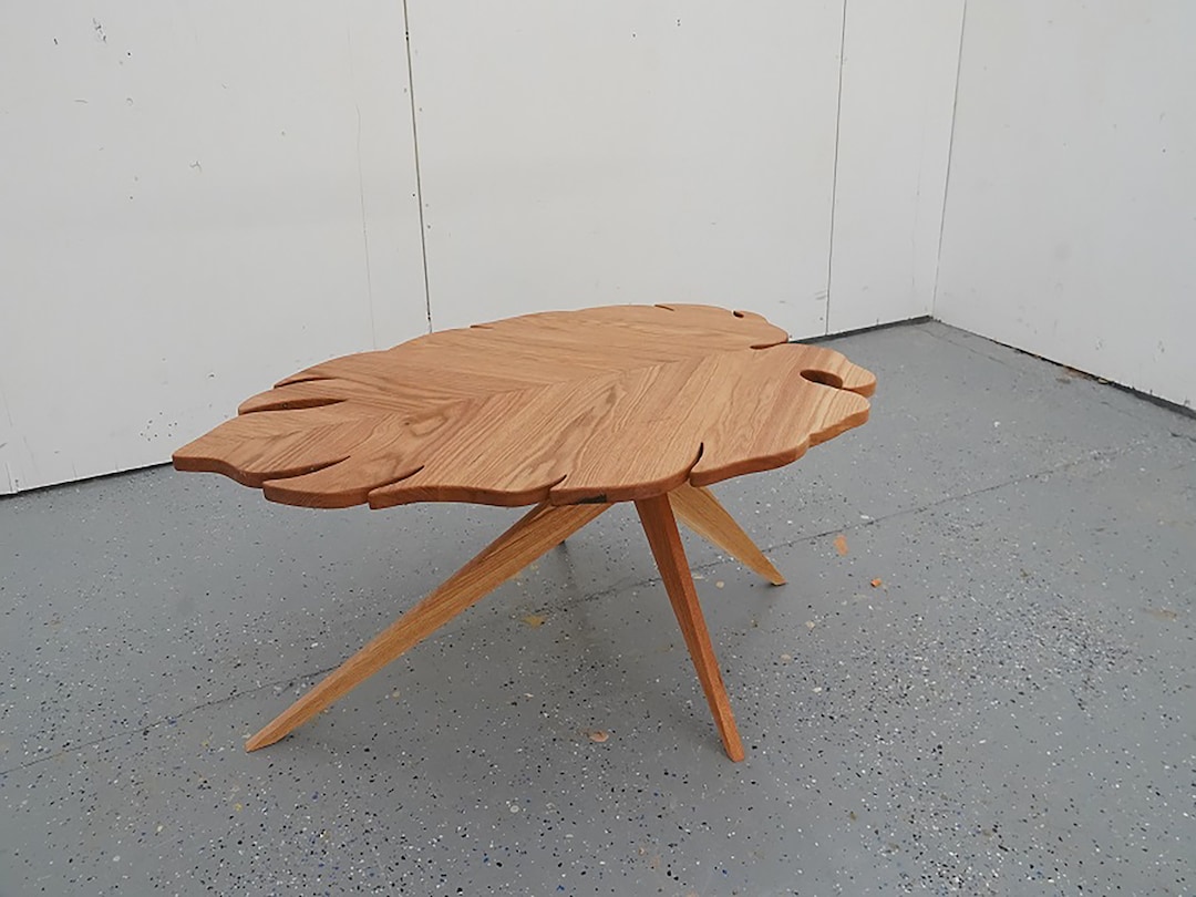 Leaf Shape Modern Table DIY Plan Patio Furniture Outdoor - Etsy