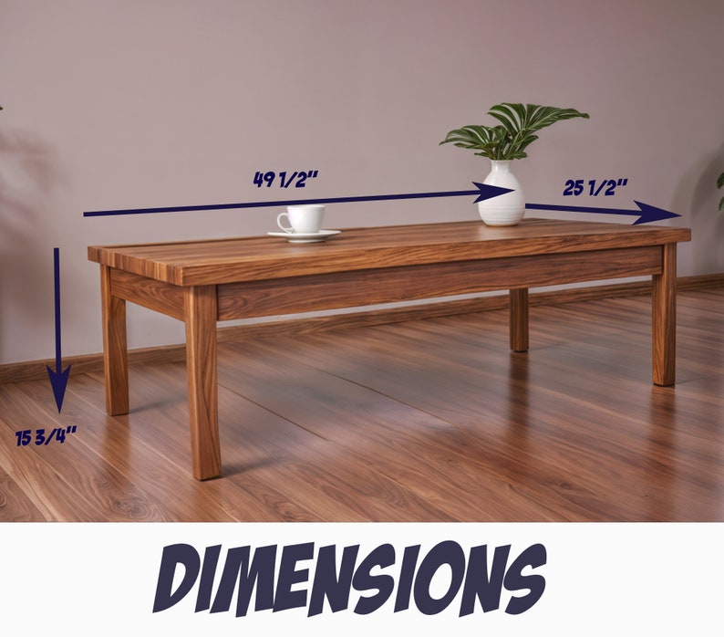 Wooden Coffee Table Step by Step Plan, Woodworking Plans, Diy Furniture ...