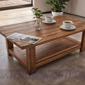 Modern Coffee Table Step by Step Plans, Coffee Table Plan for ...