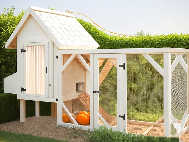 4x4 Wood Chicken Coop Plans: DIY Build Guide (PDF) - Etsy