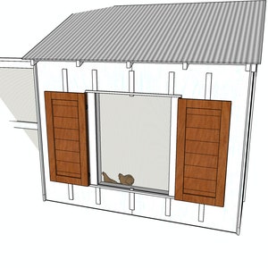 Chicken Coop & Run Plans: DIY Step-by-step Guide (PDF) - Etsy