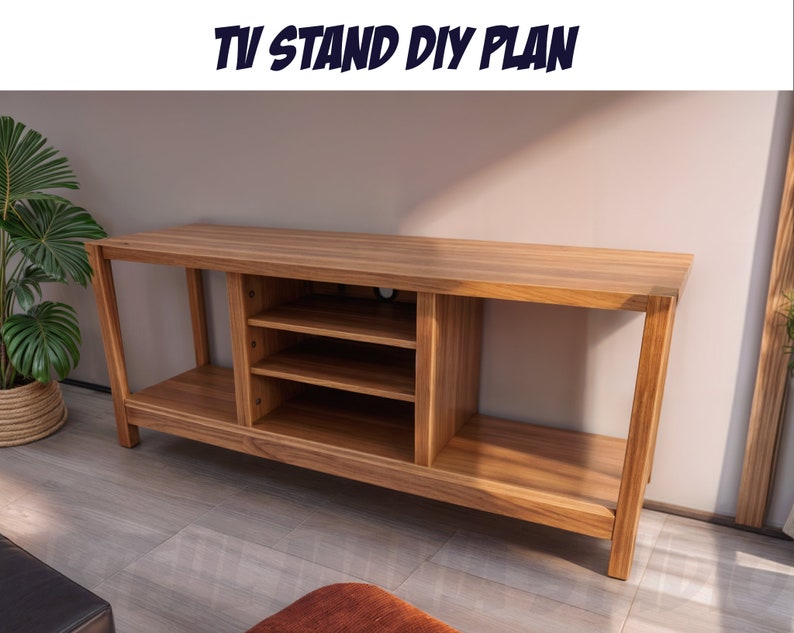 Easy-to-build TV Stand DIY Plan (digital Download) - Etsy