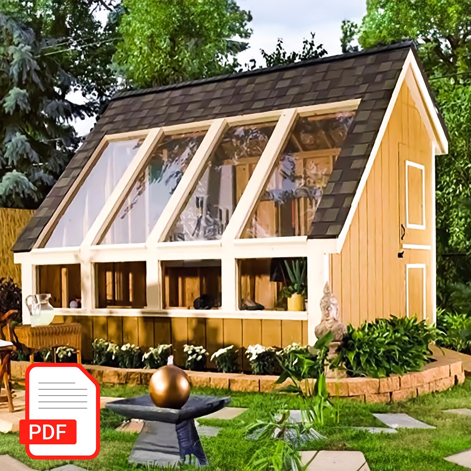 Storage Shed Plan Garden Shed Plans Diy Shed Plans Storage Shed Diy ...