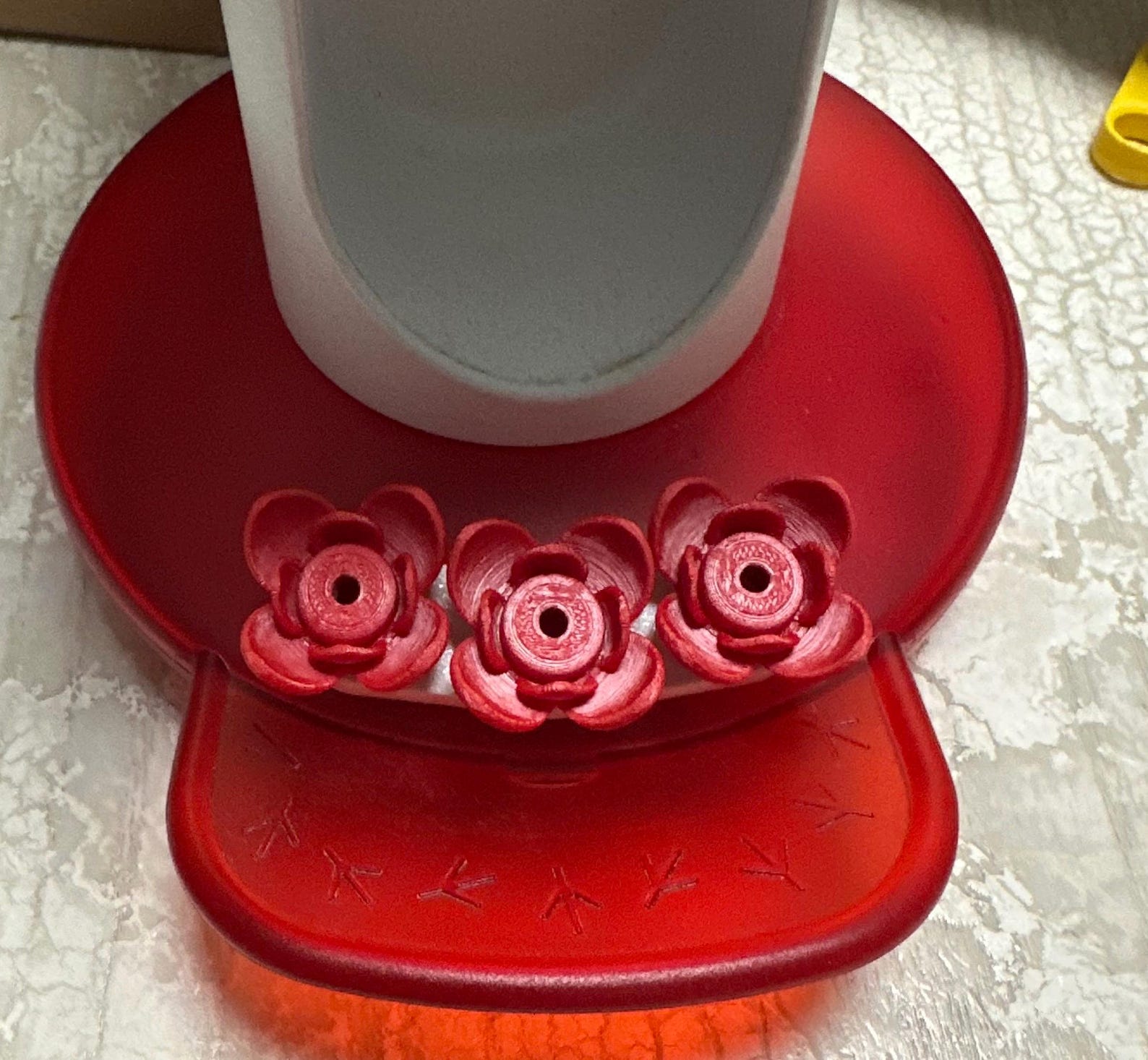 Hummingbird Feeder XL Fancy Bee Proof Flowers Compatible With Bird ...