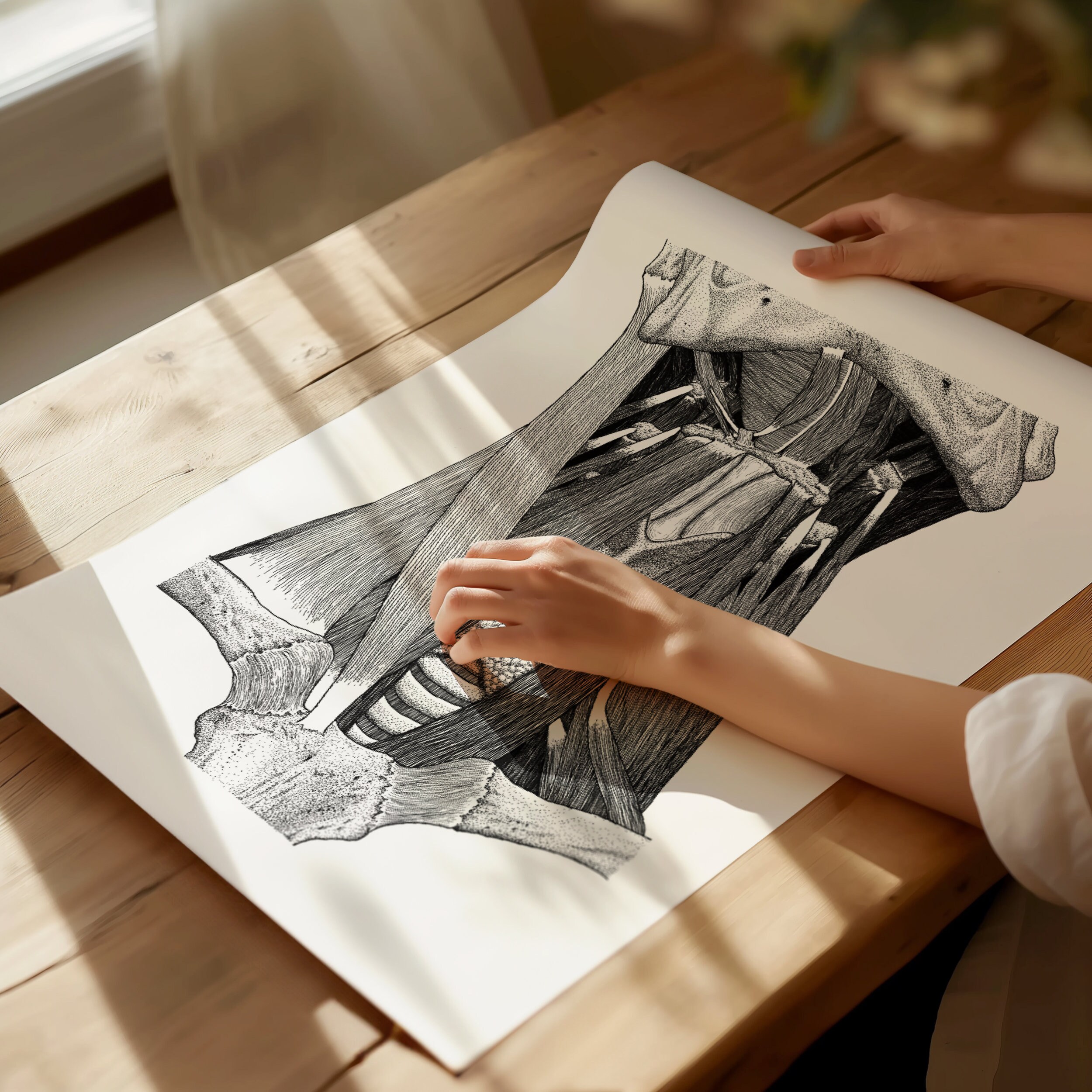 Musculature of the Neck Human Anatomy Print Medical Poster Wall Decor ...