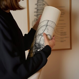 TMJ Anatomy Poster | Hand-drawn Temporomandibular Joint Art for ...
