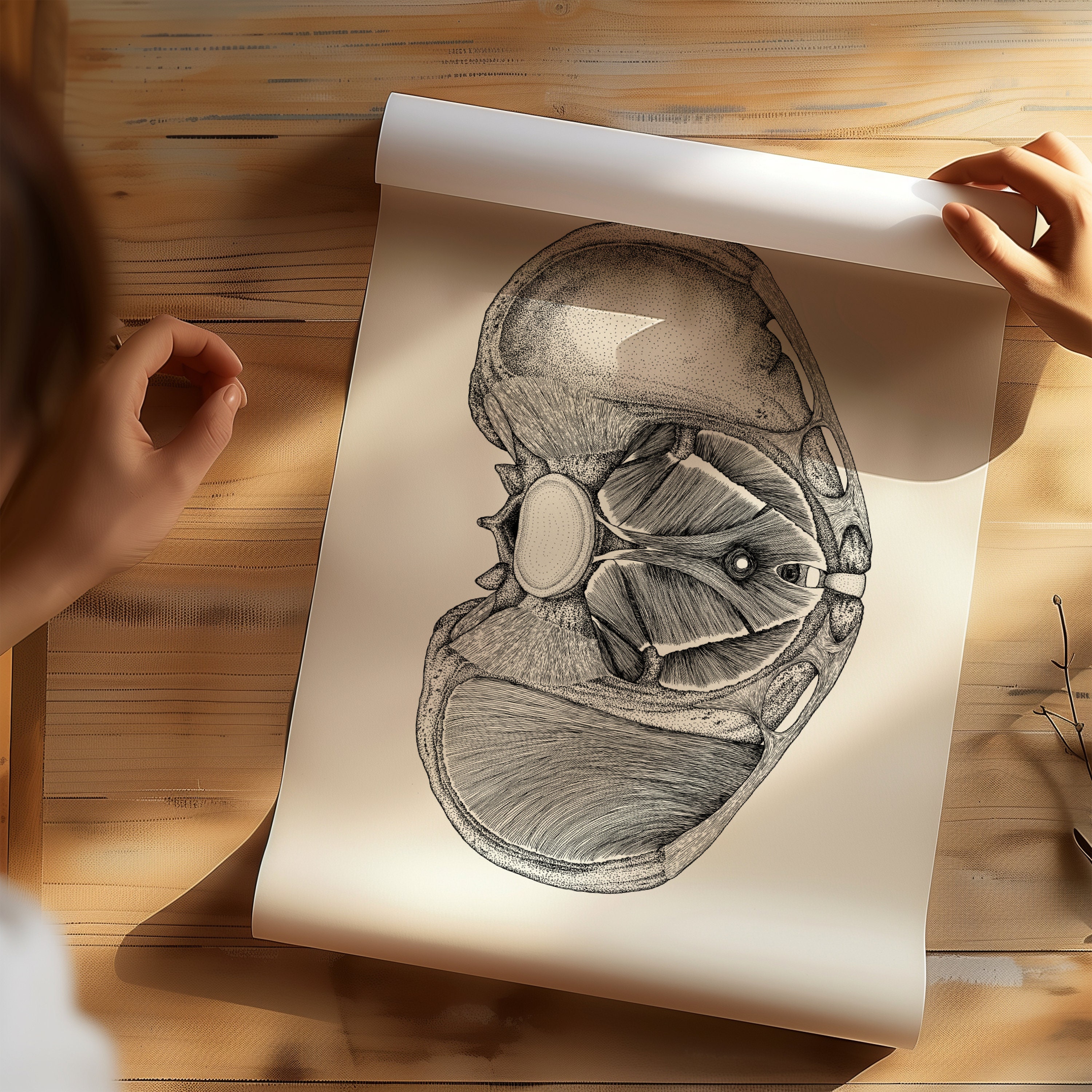Pelvic Floor Anatomy Poster Print | Clinic Decor Wall Hangings ...