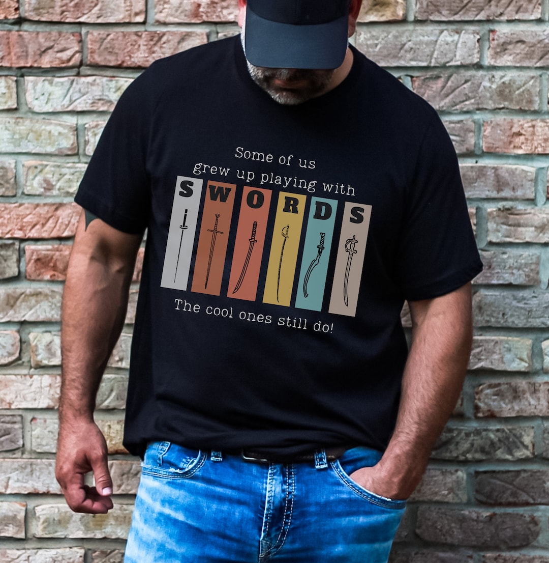 Sword Shirt HEMA Sword Tshirt Sword Gift Engarde Medieval - Etsy