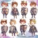 Watercolor Prince Clipart, Cute Prince Clipart, Watercolor Clipart, Boy ...