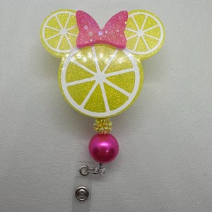 Minnie Mouse Badge Reel - Etsy