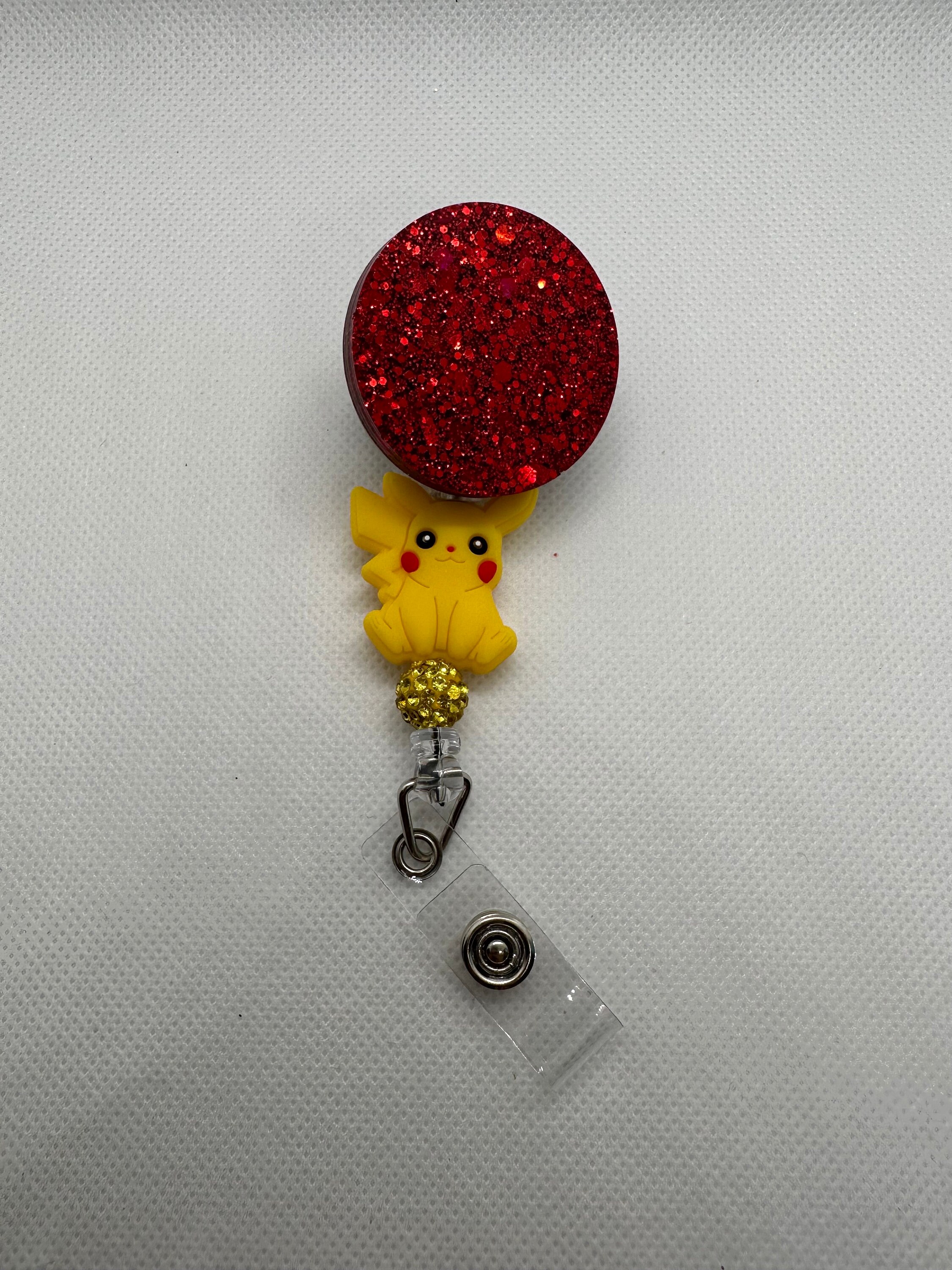 Pikachu Badge Reel - Etsy