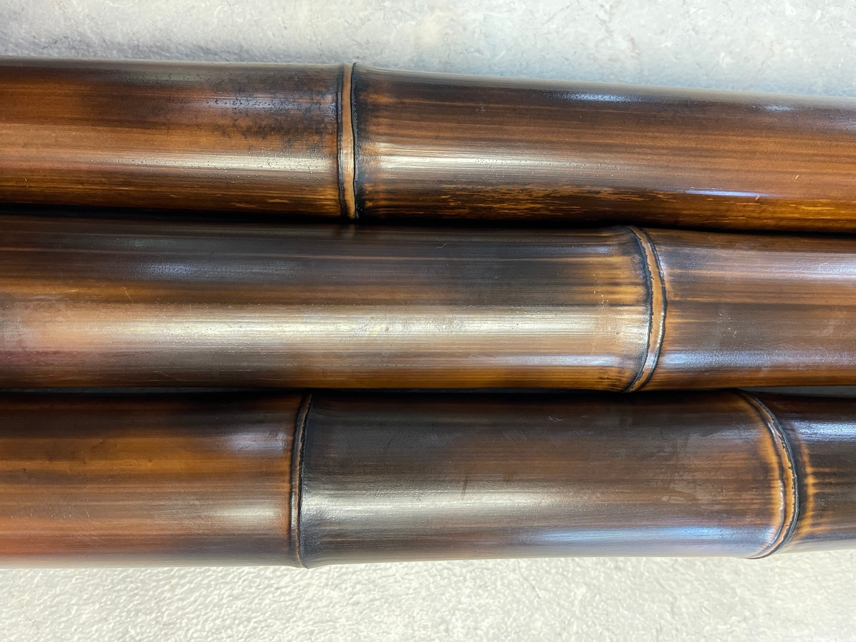 1.5 Diameter Dark Flame Cured Bamboo Poles you Choose - Etsy 1.5 Diameter Dark Flame Cured Bamboo Poles you Choose - Etsy