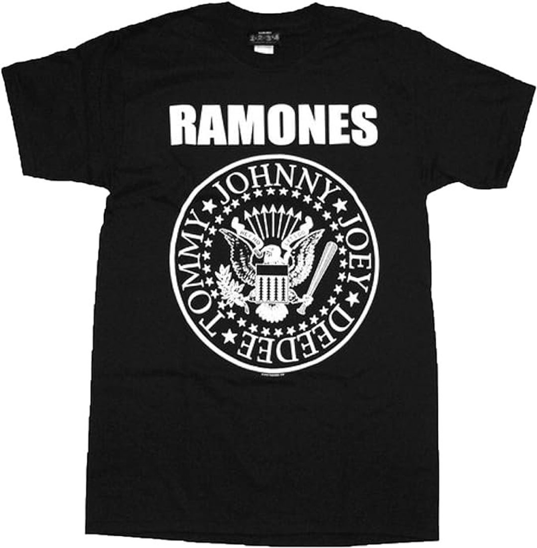 Ramones Band Mens T-shirt- Officially Licensed Ramones Seal Merch ...