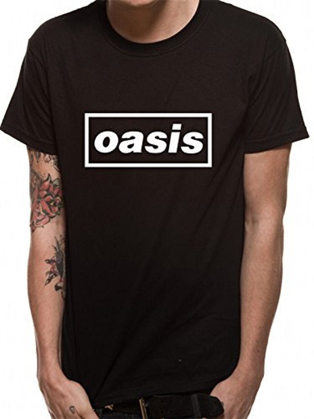 Oasis Mens T-shirt- Officially Licensed Oasis Band Merch - Boyfriend ...
