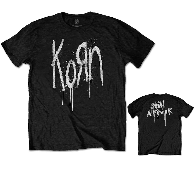 KORN Band Mens T-shirt Officially Licensed Korn Freak on a Leash Merch ...