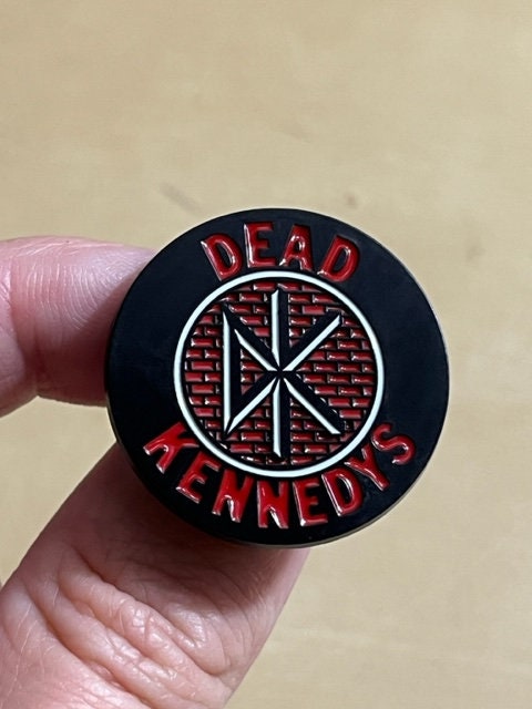 Dead Kennedys Pin Lapel Dead Kennedys Logo Enamel Pin Metal Clasp 1.125 ...