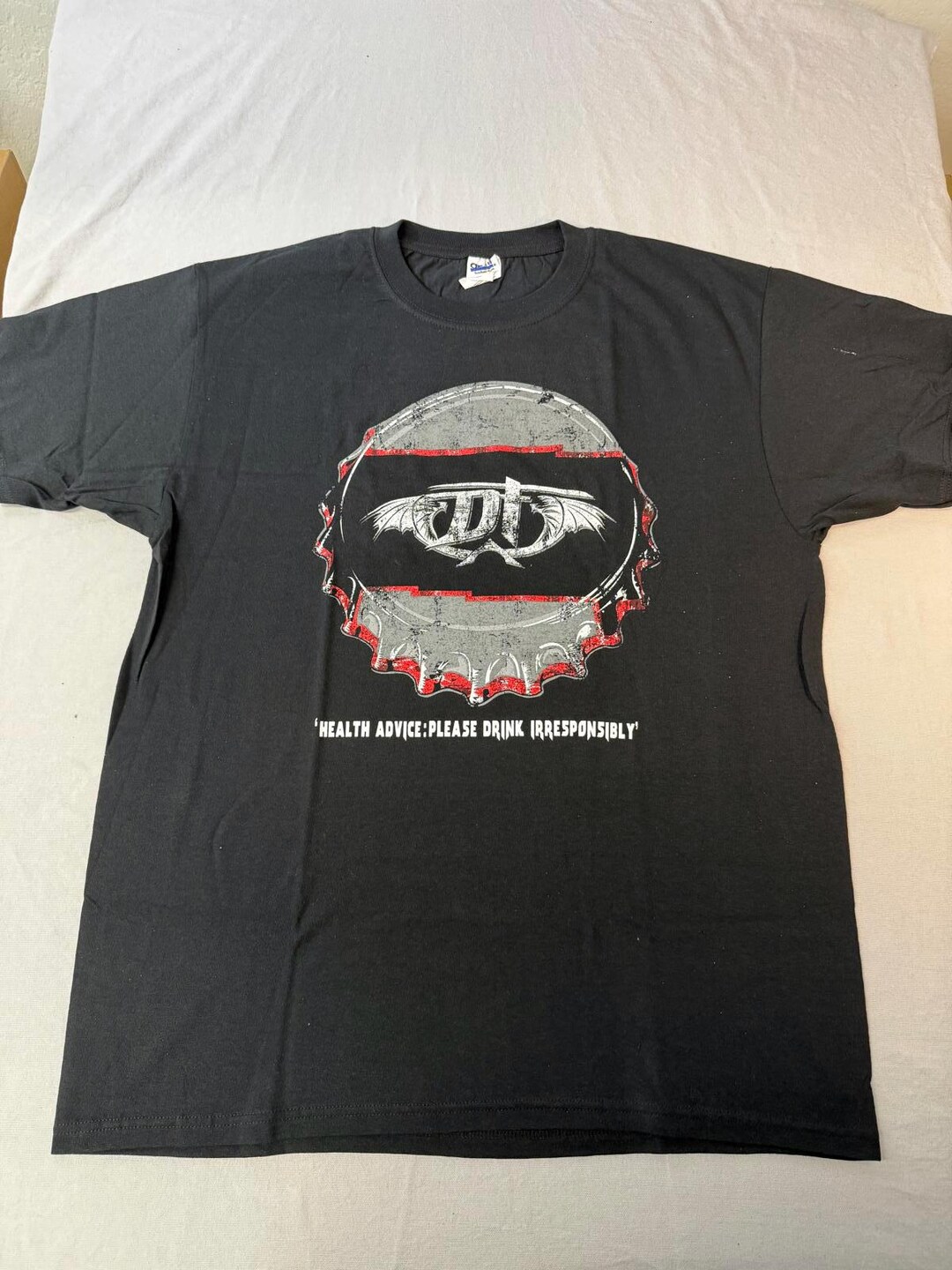 VTG Dragonforce Band T-shirt Drink Irresponsibly Tee XL - Etsy