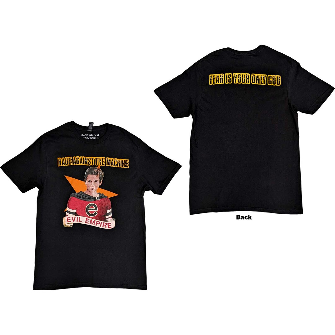 Rage Against the Machine Mens T-shirt- Officially Licensed RATM Evil ...