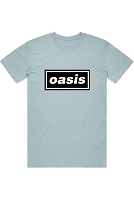 Oasis Mens T-shirt Officially Licensed Oasis Band Merch Boyfriend Tee ...