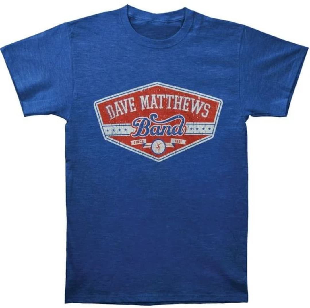 Dave Matthews Band Mens T-shirt- DMB Tour T-shirt Licensed Band Merch ...