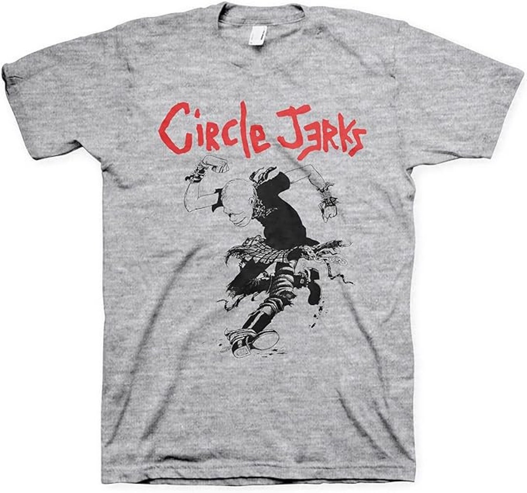 Circle Jerks Mens T-shirt- Skanker Officially Licensed Logo Merch - Punk Boyfriend Tee - Etsy